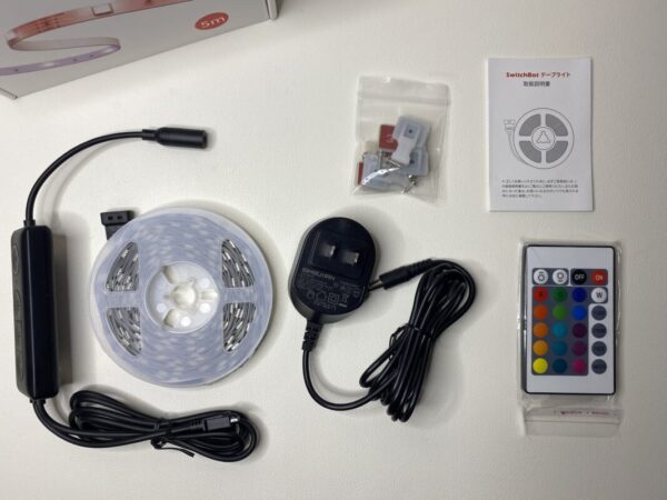 間接照明を簡単に！SwitchBot LEDテープライトを使ってみたレビュー - REVIEWZOO - スマート家電レビューサイト